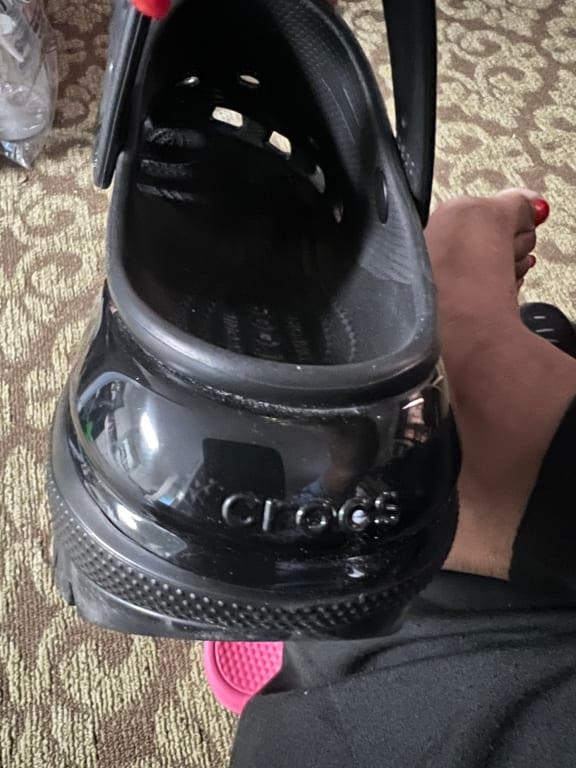 crocs Classic Mega Crush Clog Black(クロックス クラシック crocs Classic Mega Crush Clog Black(クロックス クラシック