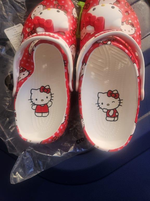 crocs Hello Kitty Red Classic Clog Multi (クロックス ハロー crocs Hello Kitty Red Classic Clog Multi (クロックス ハロー