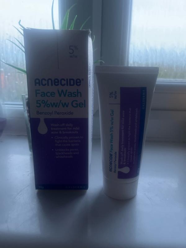 Acnecide Face Wash 5 w w Gel 50g Boots