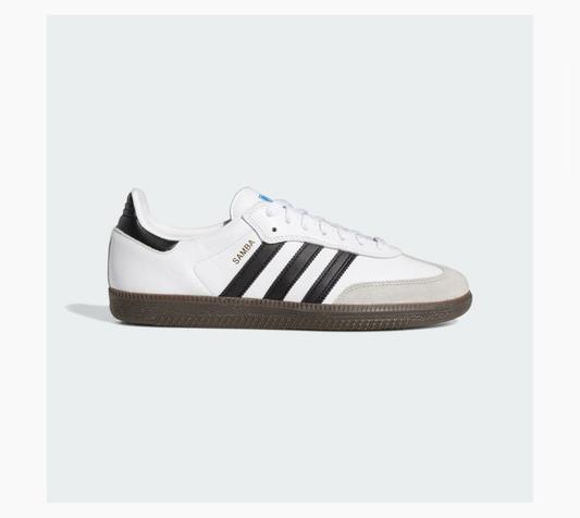 adidas SAMBA OG FOOTWEAR WHITE/CORE BLACK/CLEAR GRANITE adidas SAMBA OG FOOTWEAR WHITE/CORE BLACK/CLEAR GRANITE
