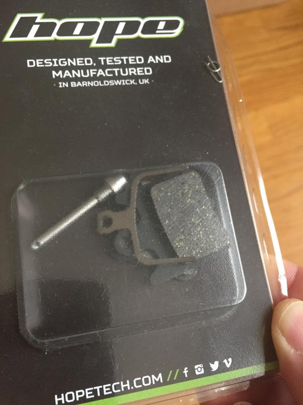 HOPE Tech X2 Paar pads Organic Standard | Alltricks.nl