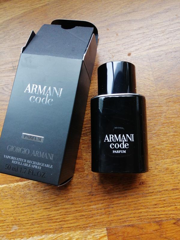 Armani black code notino store