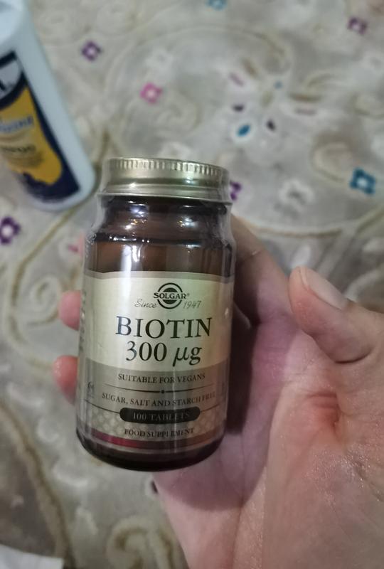 Solgar Biotin 300 mcg Tablets at BEAUTY BAY