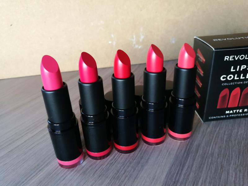 Revolution Pro Lipstick Collection Matte Reds at BEAUTY BAY