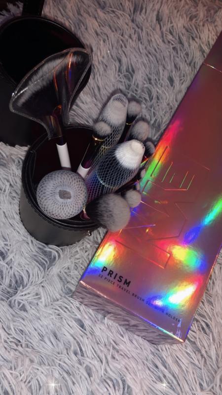 By BEAUTY BAY Prism 12 Piece Travel Brush Set With Holder at BEAUTY BAY