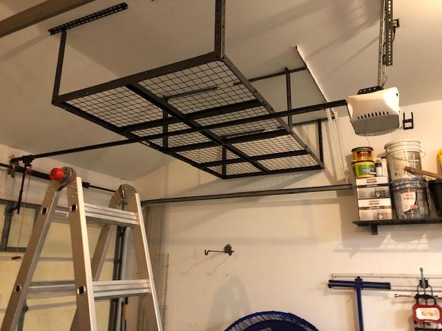 Costco Racor Ceiling Storage Lift | Shelly Lighting