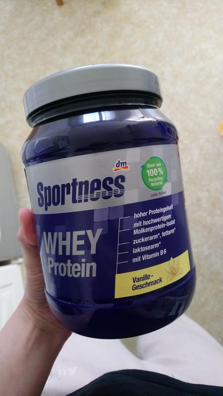 Sportness Whey Protein Pulver, Vanille-Geschmack, 450 g dauerhaft ...