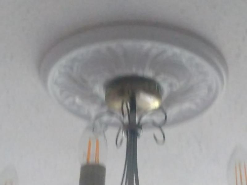 Polystyrene Ceiling Rose B Q | Shelly Lighting