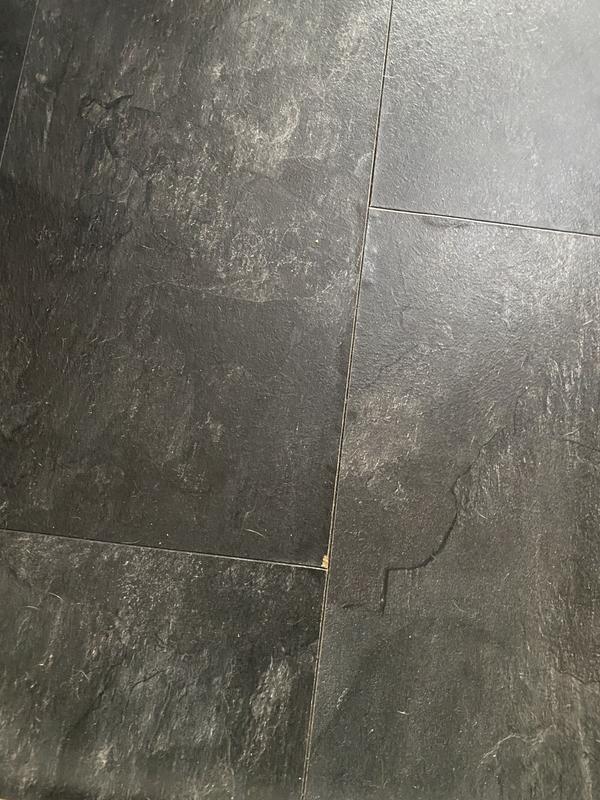 Black Slate Tile Effect Laminate Flooring B Q | Floor Roma