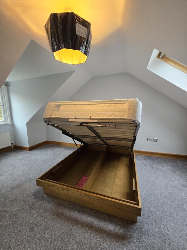 Isabella Wooden Ottoman Bed Frame Dreams