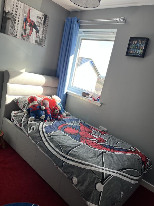 Dawson single ottoman sound system bed store