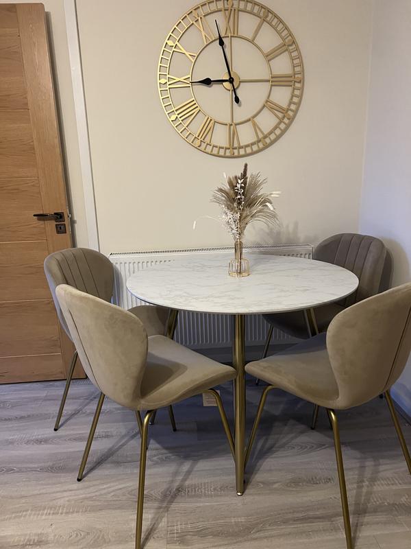 Dunelm marble table store