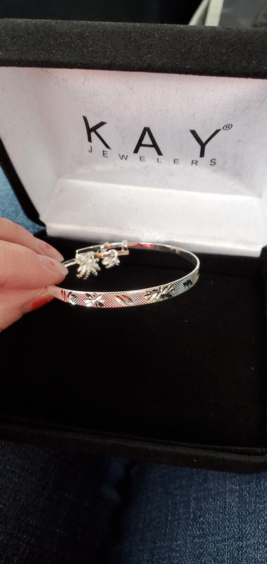 Adjustable Bangle Sterling Silver | Kay
