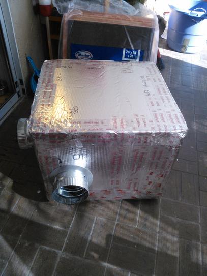 24 in. x 24 in. x 24 in. Duct Board Plenum Kit - R6.0 4DPK24X24X24 at ...