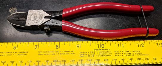 Klein Tools 7 in. Plastic Cutting Pliers D227-7C - The Home Depot