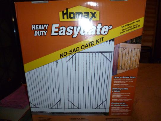 Homax EasyGate Heavy-Duty No-Sag Fence Gate Bracket Kit 80096 at The ...
