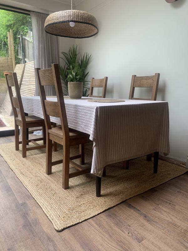 Aftas rectangular jute rug, natural, La Redoute Interieurs | La Redoute