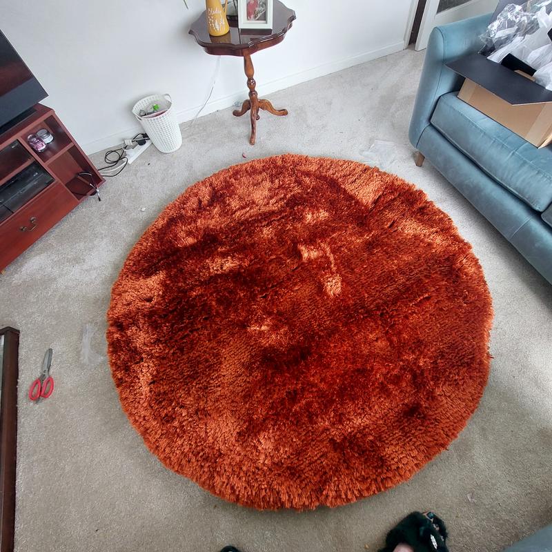 Ultra thick plush shaggy circle rug So'home | La Redoute