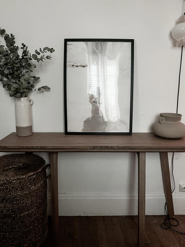 Console table diletta, l140, design e. gallina Am.Pm chêne | La Redoute