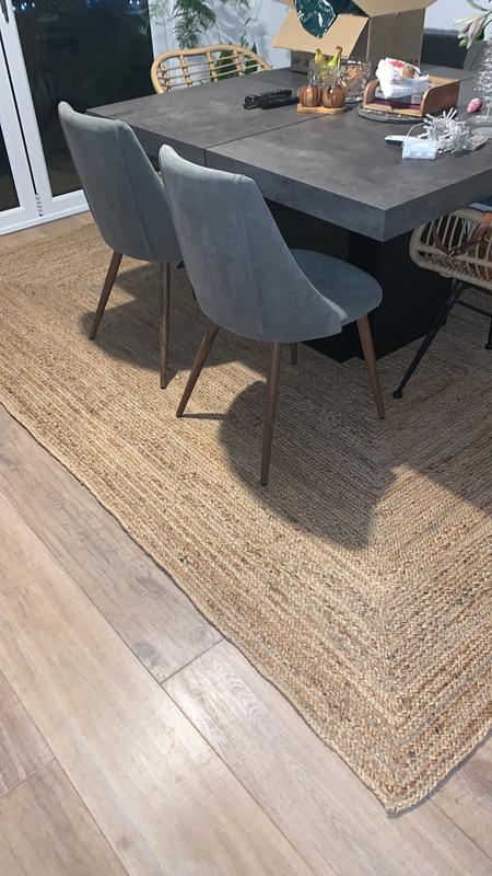 Aftas rectangular jute rug, natural, La Redoute Interieurs | La Redoute