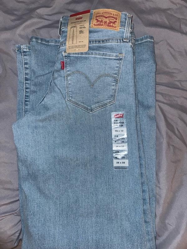 318 Shaping Wide Leg Women's Jeans - Light Wash | Levi's® US