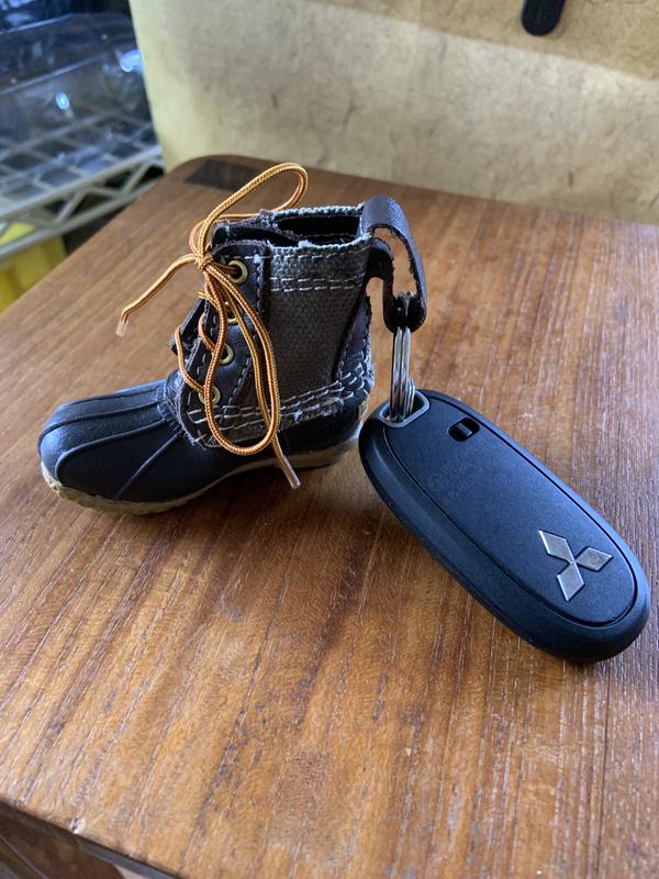 新品 LLBean KYE CHAIN エルエルビーン キーホルダー 3色セット ビーンブーツ ミニ版 レッド ブラウン ネイビー キー ...