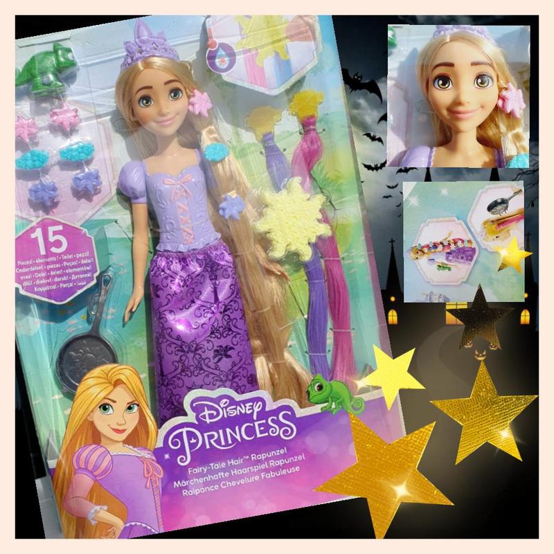 Poupée raiponce chevelure fabuleuse v002226 Mattel | La Redoute