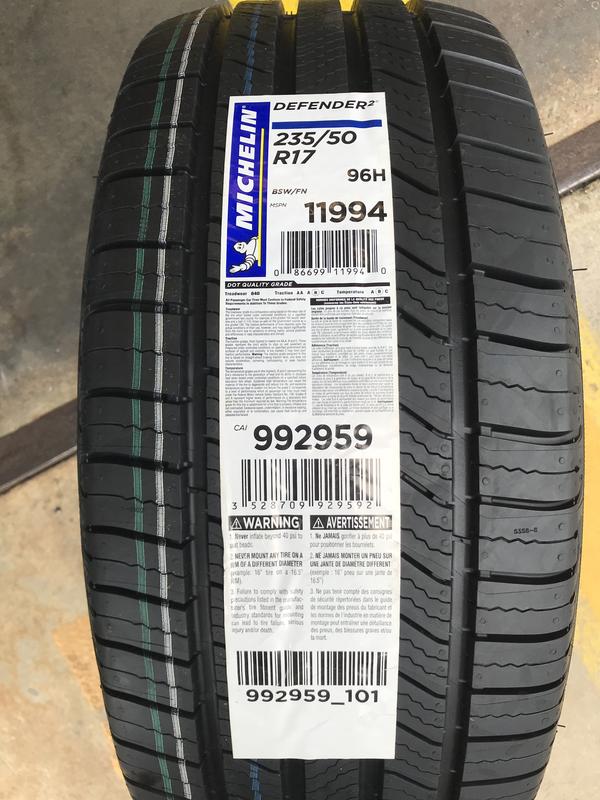 Michelin Defender 225 /65r17 102h Sl Bsw Selection Online ...