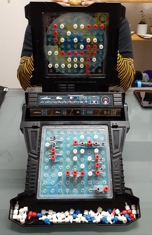 Hasbro Gaming Battleship The Classic Electronic Naval Combat Board Game ... Hasbro Gaming Battleship The Classic Electronic Naval Combat Board Game ...