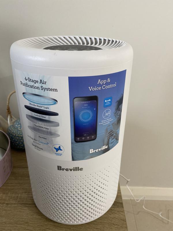 Breville The Easy Air Purifier with Wi Fi in White LAP158WHT MYER