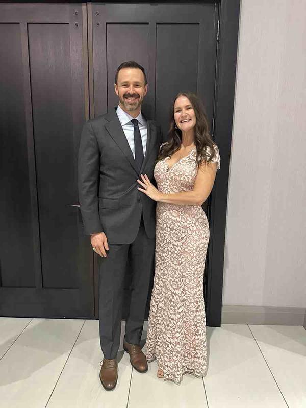 Eliza J Illusion Yoke Lace Trumpet Gown | Nordstrom