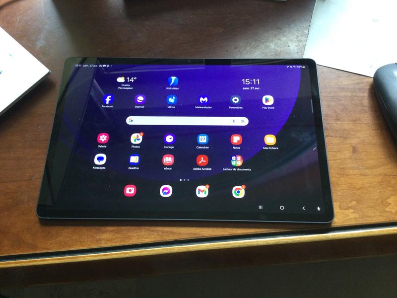 Tablette android galaxy tab s9+ 12.4 wifi 512go gris gris Samsung | La ...