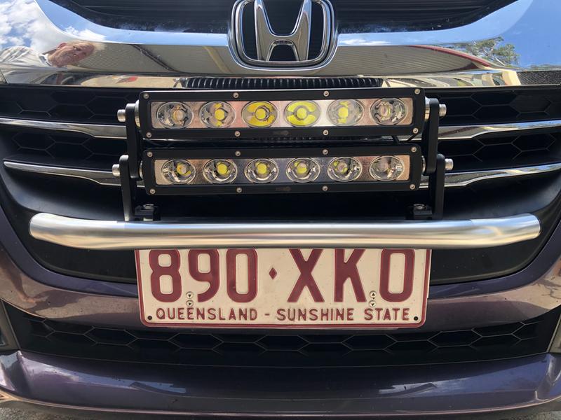 Number plate light bar mount supercheap store