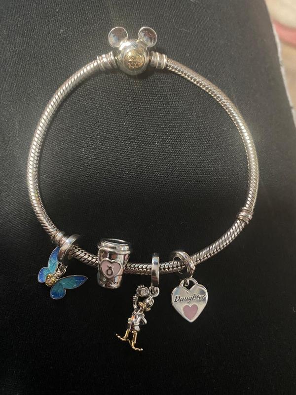 Doppeltes Herz Charm Anhanger Pandora