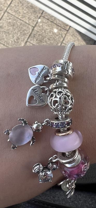 Mutter Tochter Herzen Charm Anhanger