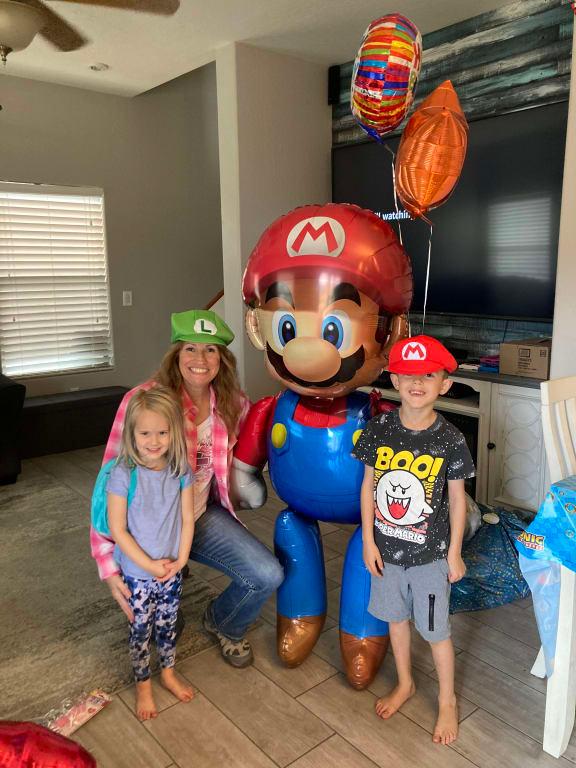 Ballon géant en aluminium Super Mario pour fête d’anniversaire ...