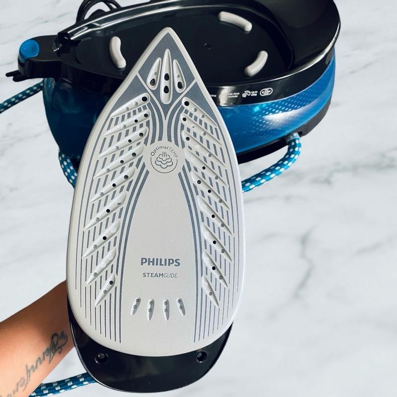 Centrale vapeur gc7846/80 perfectcare compact bleu Philips | La Redoute