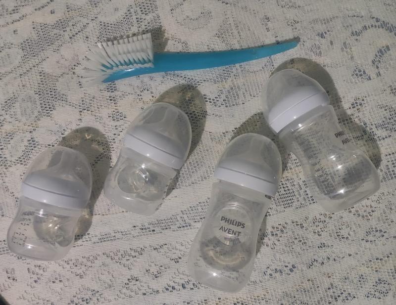 Lot de 2 biberons nat response + 2 sucettes ultra air scd837/11 Philips ...