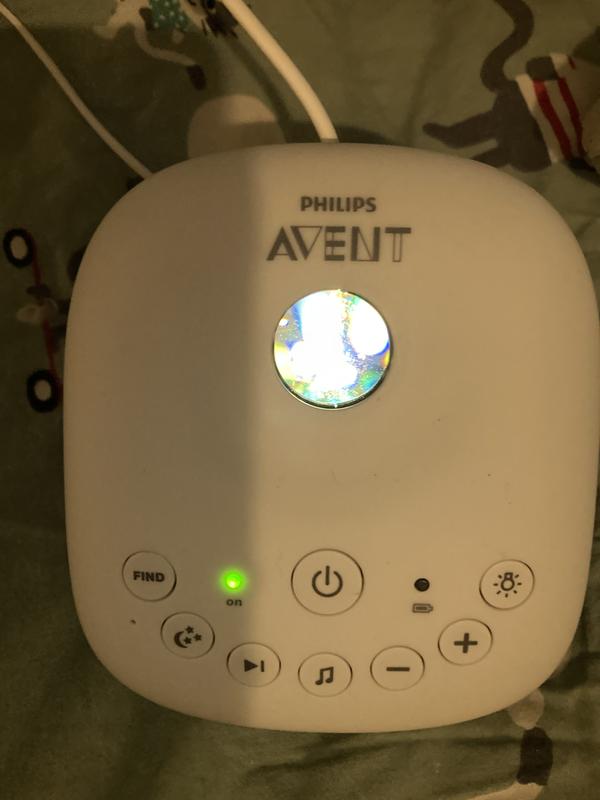 Babyphone audio et veilleuse dect scd733/26 blanc/gris Philips Avent ...