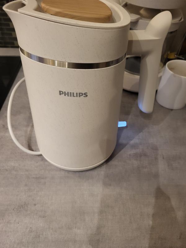 Bouilloire hd9365/10 bouilloire électrique crème eco-conscious 1.7l ...