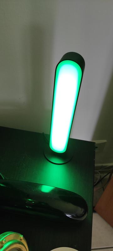 Lampe connectée hue w&c play x2 avec alim. noir Philips | La Redoute