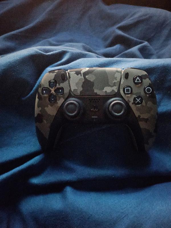 PS5 Official DualSense Controller Grey Camouflage - CeX (UK): - Buy ...