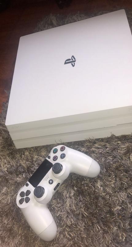Playstation 4 Pro Console, 1TB Glacier White (No Game/DLC), Unboxed ...
