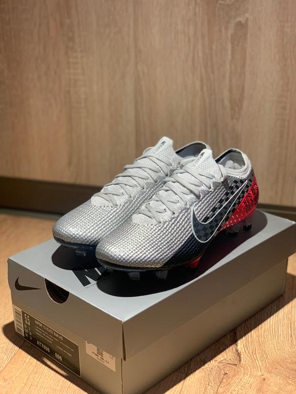 Nike Mercurial Vapor 13 Elite FG NJR Speed Freak - Chrome Nike Mercurial Vapor 13 Elite FG NJR Speed Freak - Chrome