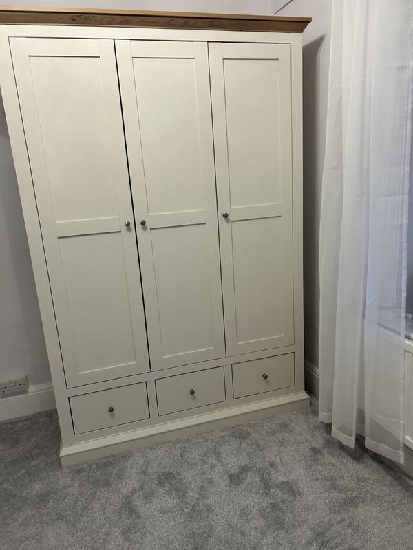 Hannah 3 door wardrobe store