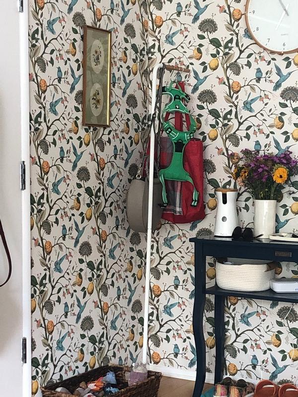 Mini portant à vêtements portemanteau à poser tower Couleur noir ...